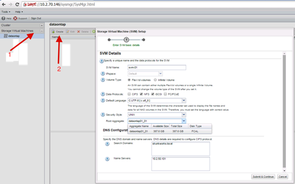 Deploy And Install Netapp Ontap Simulator 83 Rc1 For A Vsphere Cluster