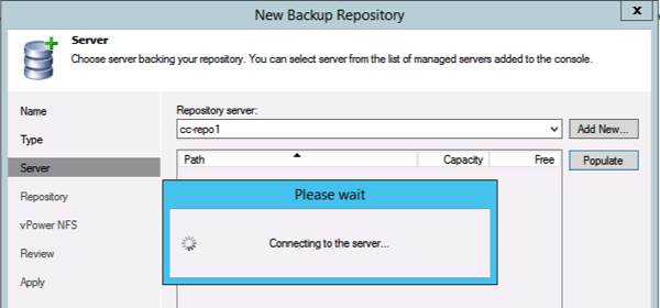 Veeam backup repository on CentOS 7 - Virtual To The Core