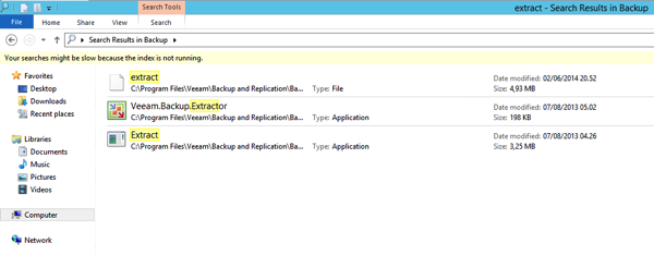 Veeam Extract Utility, quick restores without the Veeam server ...