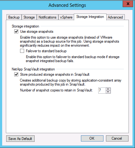 Veeam storage snapshots and NetApp - Virtual To The Core