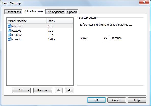 L'ordine di avvio di un team di VMWare Workstation - Virtual To The Core