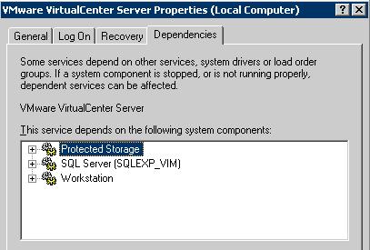 Avviare Vcenter dopo SQL Server - Virtual To The Core